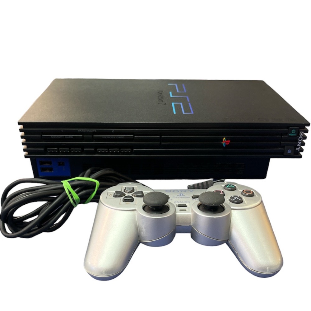 Sony PS2 Console & Controller - Expansion Pack Cover Missing - Own4Less